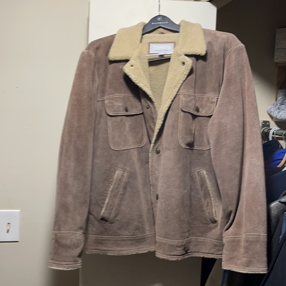 Wilsons Leather | Jackets & Coats | Mens Suede Leather Jacket | Poshmark